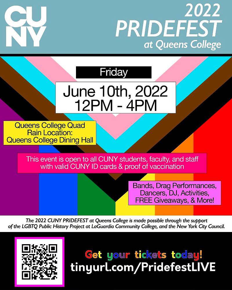 CUNY Pridefest at Queens College - Asian American Arts Alliance
