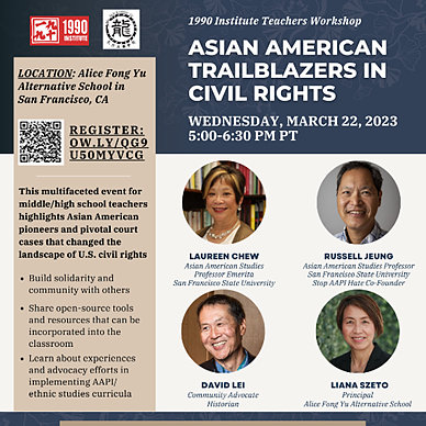Asian American Trailblazers in Civil Rights - Asian American Arts Alliance