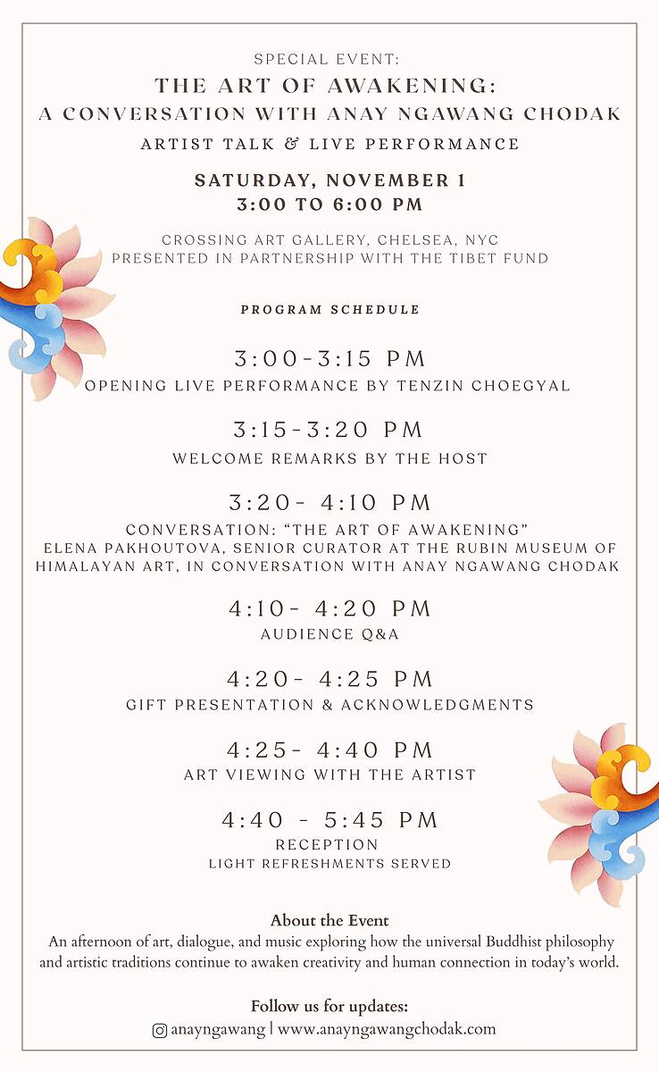 The Art of Awakening: A Conversation with Anay Ngawang Chodak - Asian ...