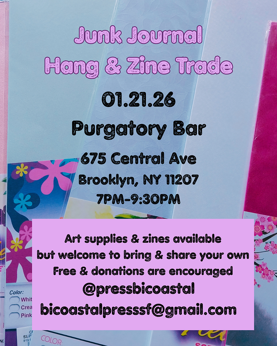 Junk Journal Hang & Zine Trade - Asian American Arts Alliance