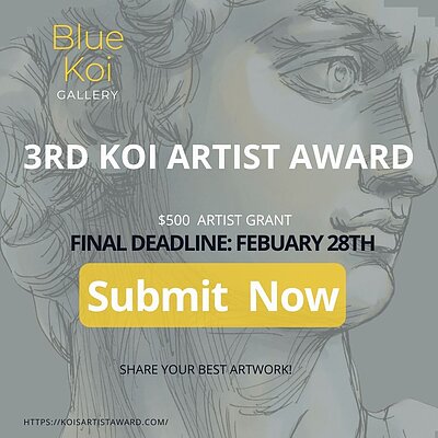 3rd Koi Artist Award - Blue Koi Gallery - Asian American Arts Alliance